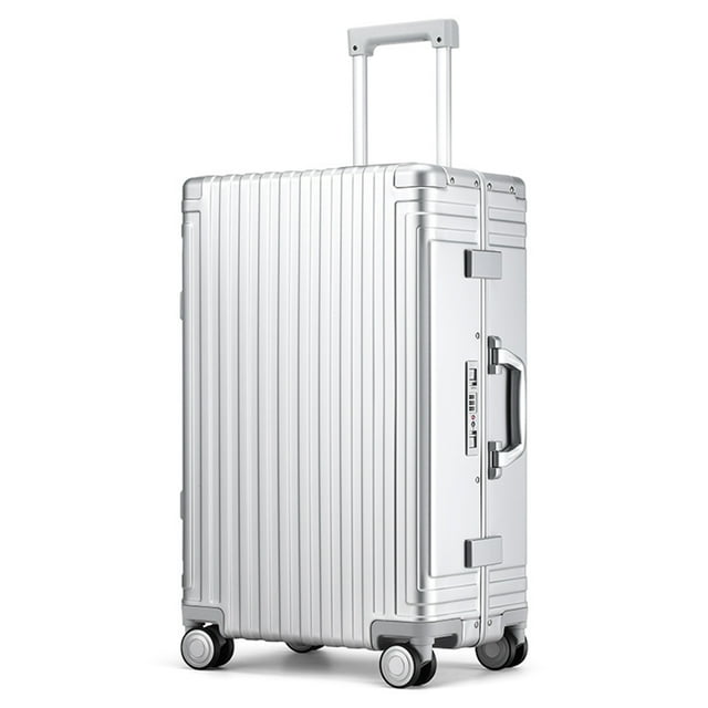 All Aluminum Hardshell Luggage, Airline Approved Zipperless Hardside ...