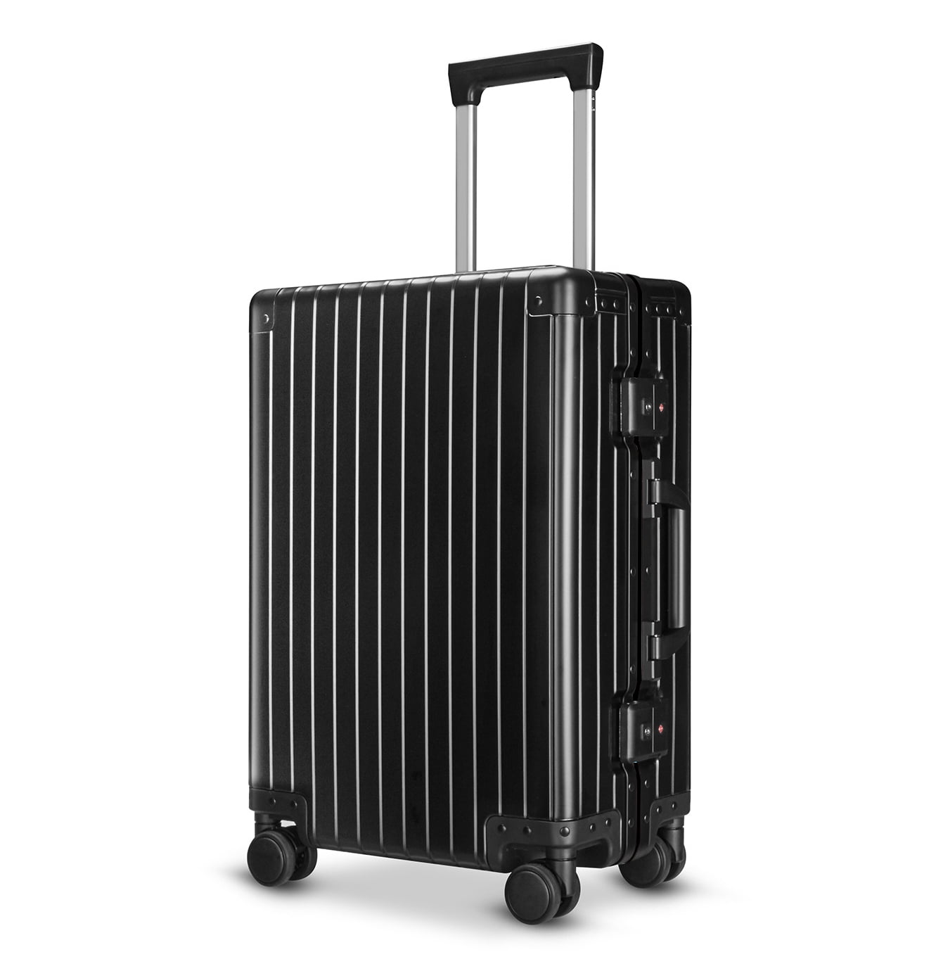 All Aluminum Hardshell Luggage with TSA Lock, Zipperless Hardside Carry ...
