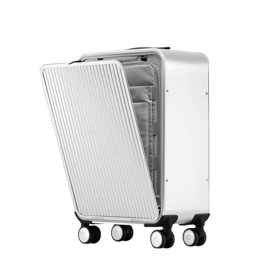 All Aluminum Magnesium Alloy Hardside Carry on Luggage Airline Approved ...