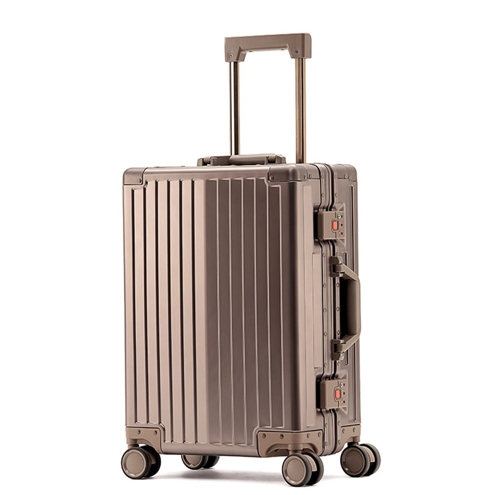 All Aluminum Magnesium Hardshell Carry On Luggage with Wheels, Hardside ...