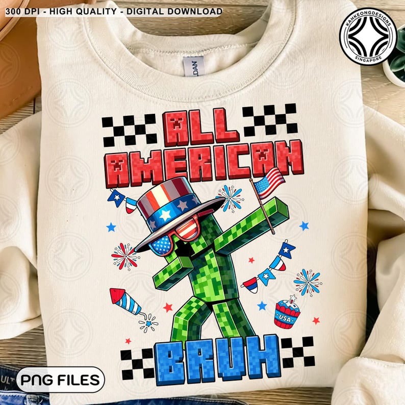 All America Bruh Sweatshirt, 4th Of July Kid Sweatshirt, 4th of July ...