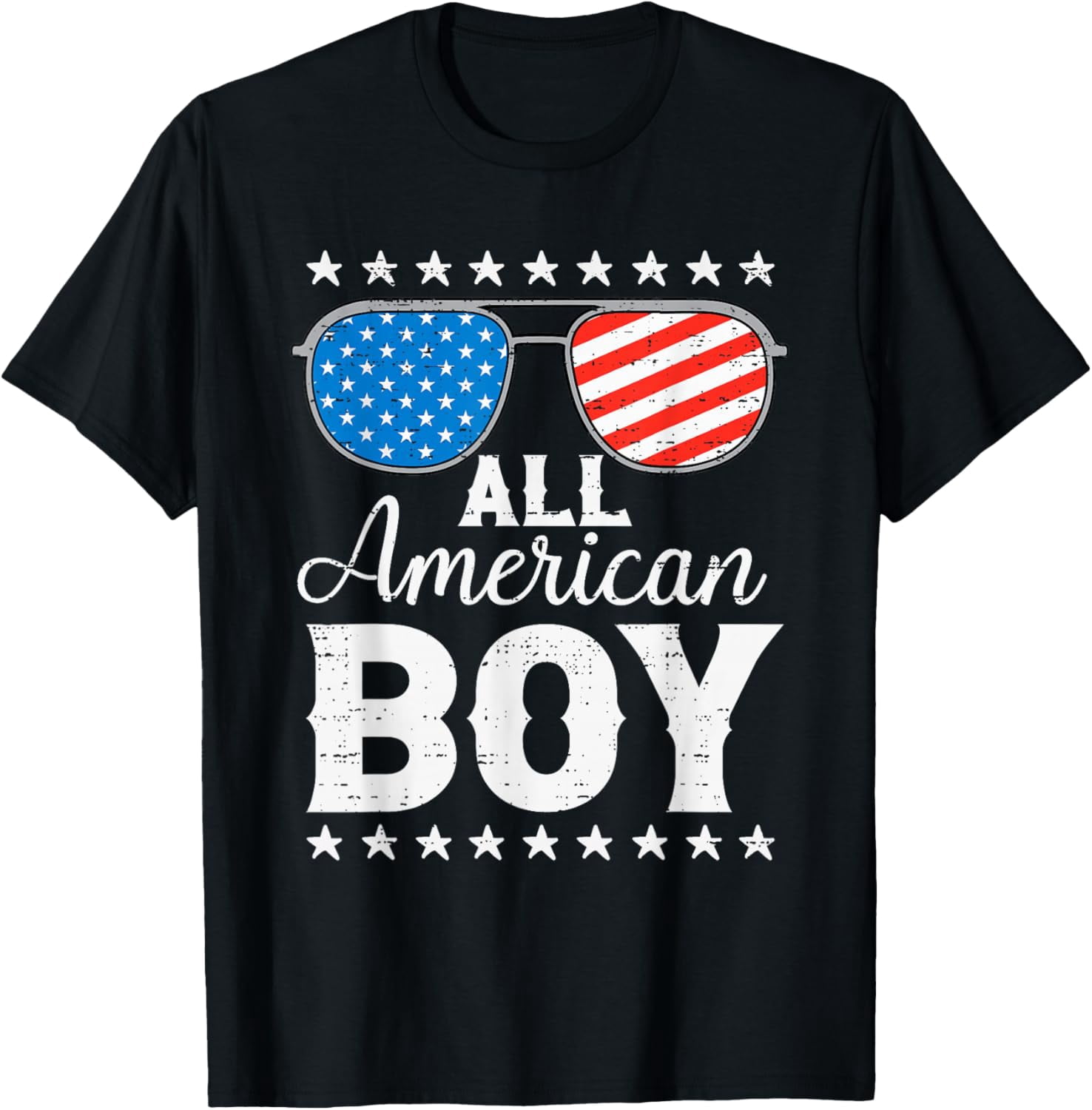 All American 4th Of July Patriotic USA Family Matching T-Shirt ...