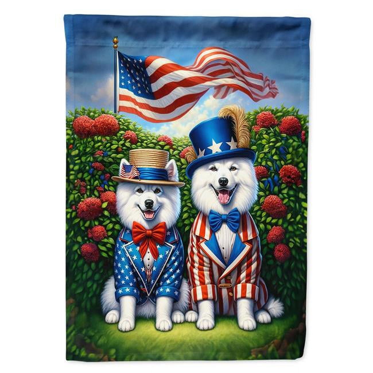 All American American Eskimo House Flag 28 in x 40 in - Walmart.com