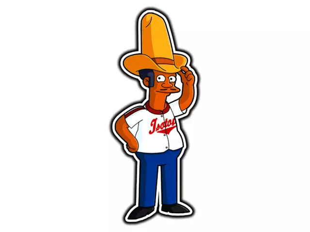 All American Apu Waterproof Sticker Phone Decal Water Bottle Stickers ...