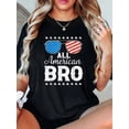 All American Bro 4th Of July USA Family Matching T-Shirt - Walmart.com