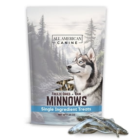 Freeze-Dried Minnows for Pets | Natural Fish Treats for Cats & Dogs