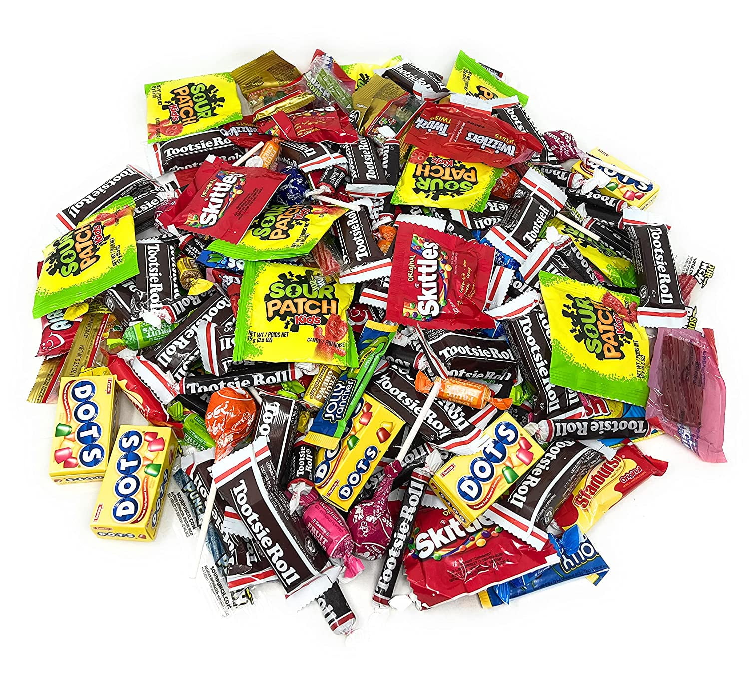 All American Classic Chocolate, Gummy and Tootsie Rolls Candy, Big Box ...
