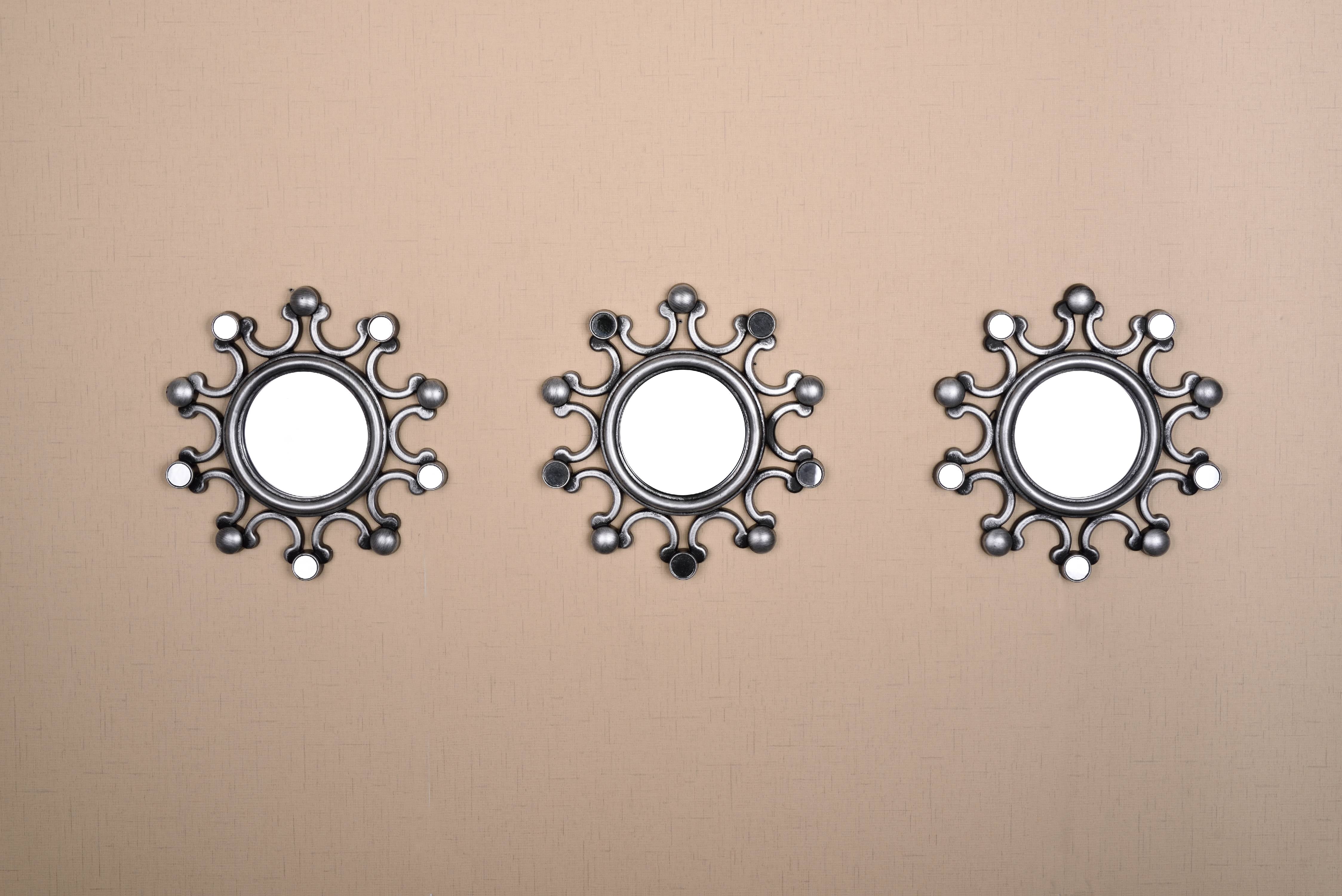 All American Collection New Seperated 3 Piece Decorative Mirror Set ...