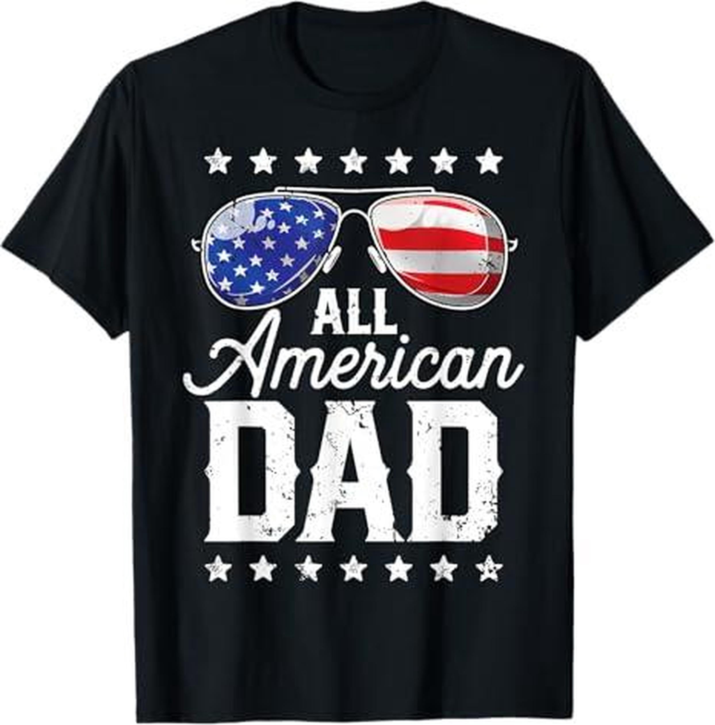 All American Dad Papa 4th of July Father's Day Sunglasses Family Custom ...