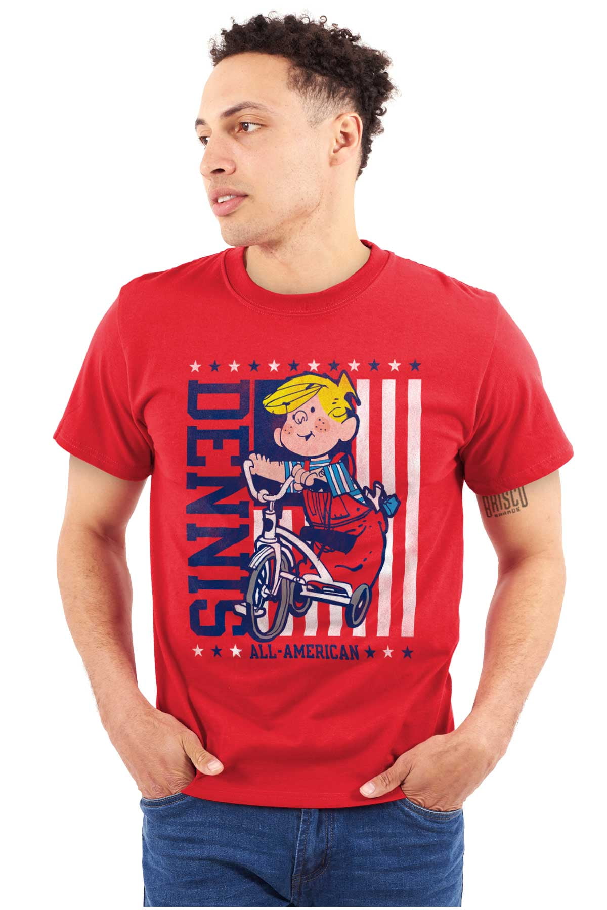 All American Dennis the Menace Unisex Plus Size Graphic Tee Brisco ...