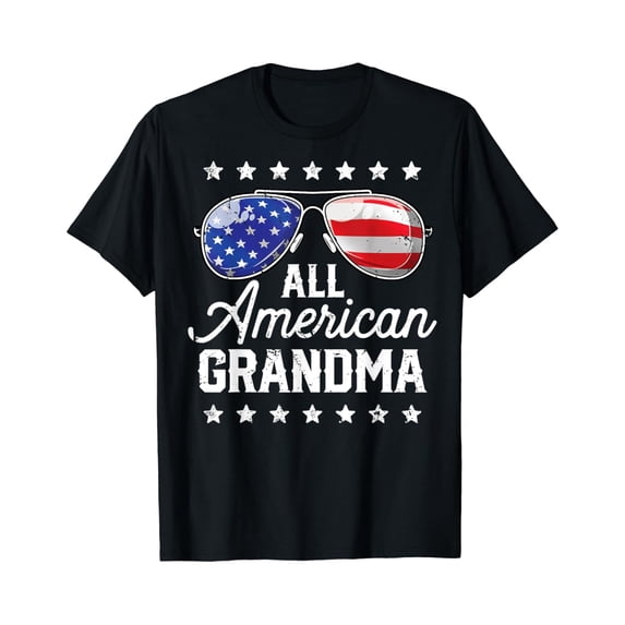 All American Grandma Independence Day T-Shirt - Walmart.com