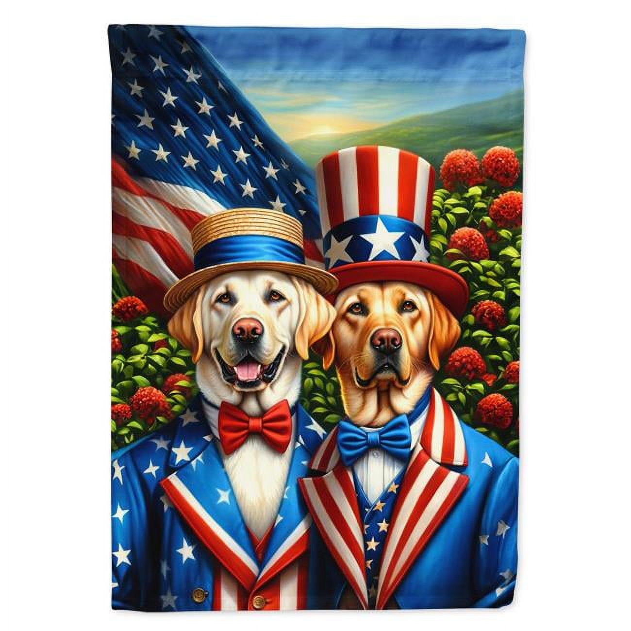 All American Labrador Retriever House Flag 28 in x 40 in - Walmart.com