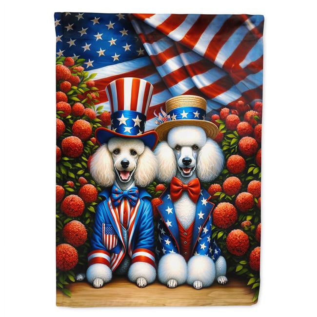 All American Poodle House Flag 28 in x 40 in - Walmart.com