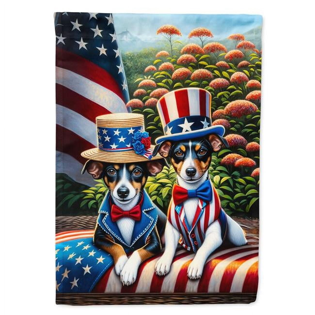 All American Rat Terrier House Flag 28 in x 40 in - Walmart.com