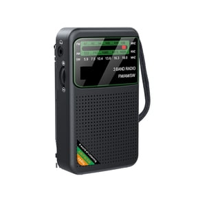 Multi-Band Radios for Home and Outdoor Use with Rechargeable Power