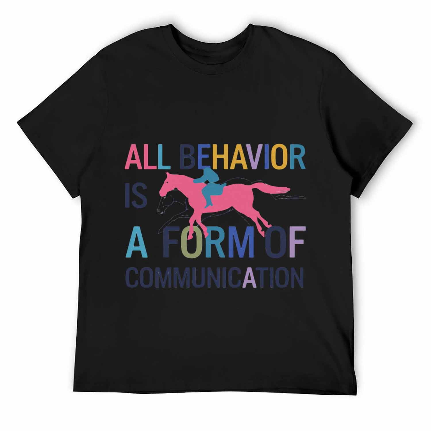 All Behavior Is A Form of Communication Retro Usa 4Th Of July Gift T ...