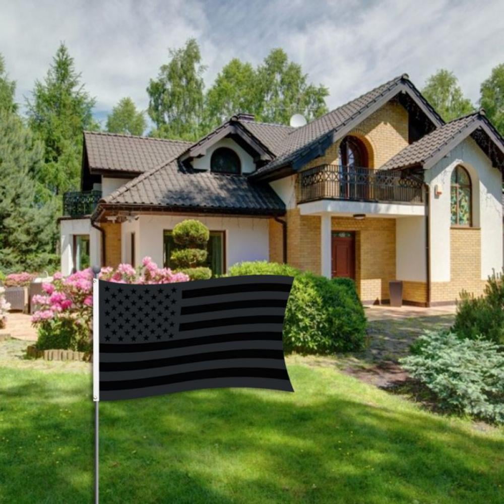 All Black American Flag 3x5ft Outdoor Indoor-double-sided Printing ...