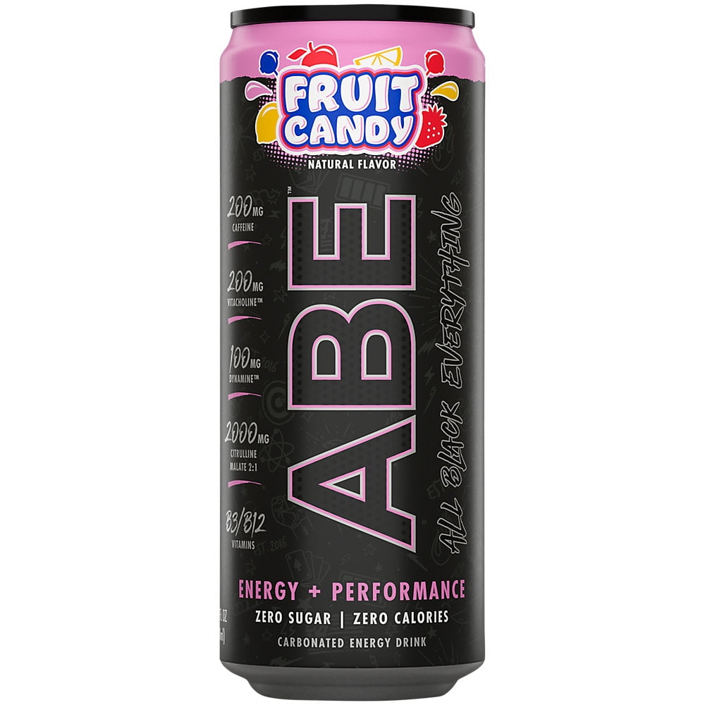 All Black Everything Energy + Performance Drink - Fruit Candy (12 ...