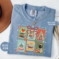 All Booked For Book Stamp Lover Holiday Bookish Coquette T-Shirt ...