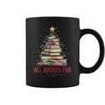 All Booked For Christmas Book Christmas Tree Lights Bookish Coffee Mugs ...