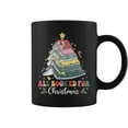 All Booked For Christmas Book Tree Lights Christmas Library Coffee Mugs ...