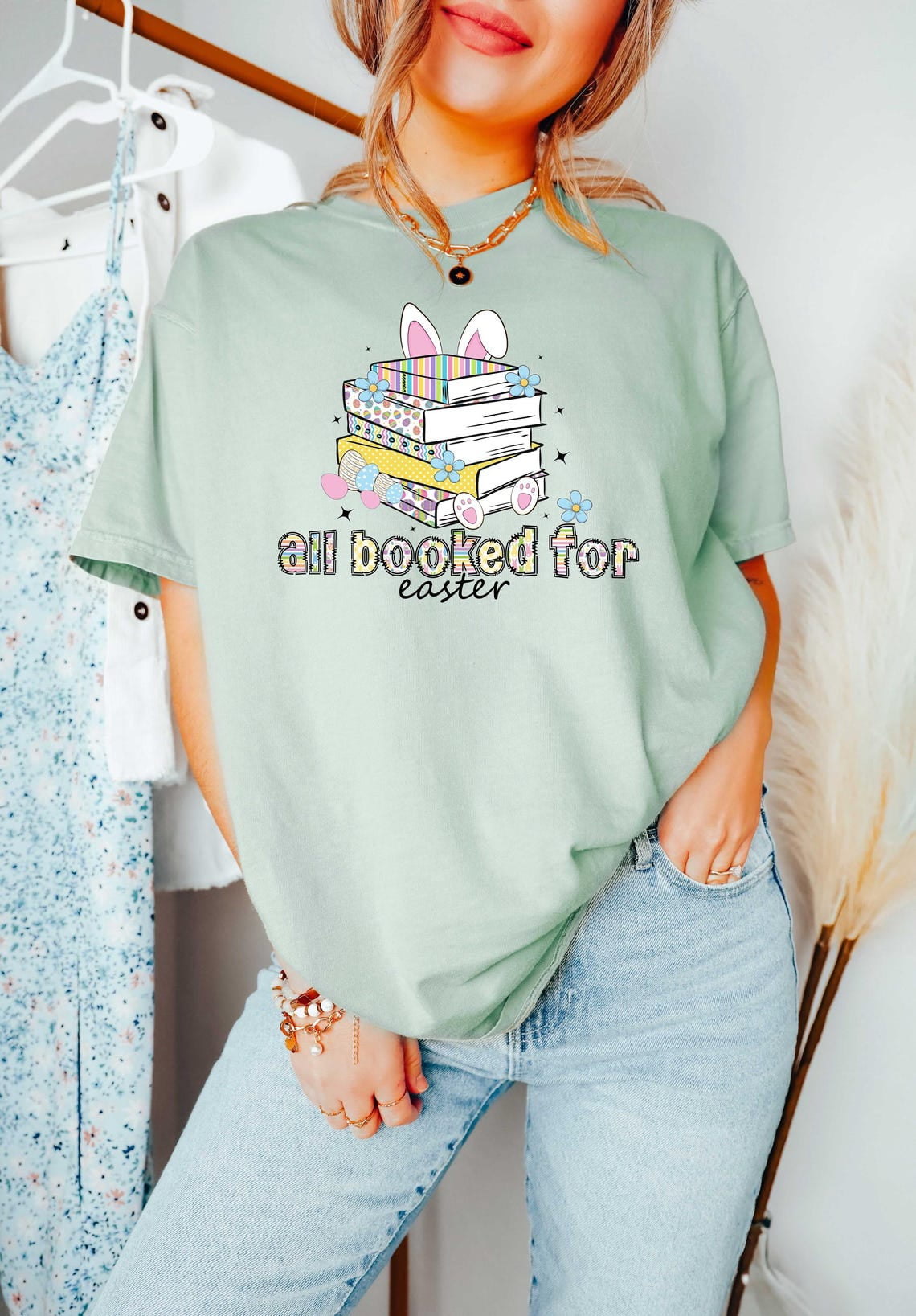 All Booked For Easter Shirt, Easter Teacher T Shirt, Peeps , Cute ...