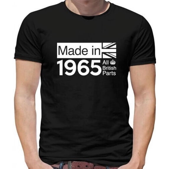 All British Parts 1965 - Mens T-Shirt - 58th Birthday Gift - Present ...