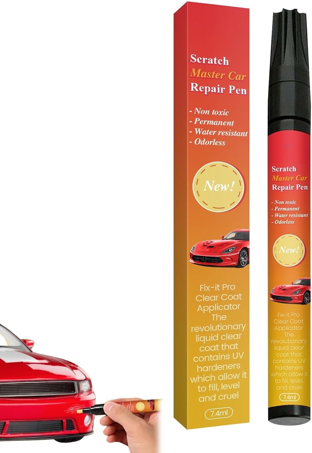 All Cars Magic Pen for Car Scratches, Weatherproof Touch Up Paint Pen ...