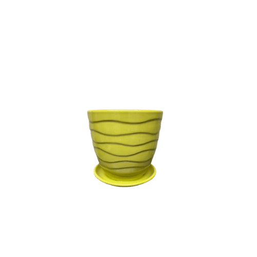 All Categories Wave Ceramic Pot 6" Green - Walmart.com