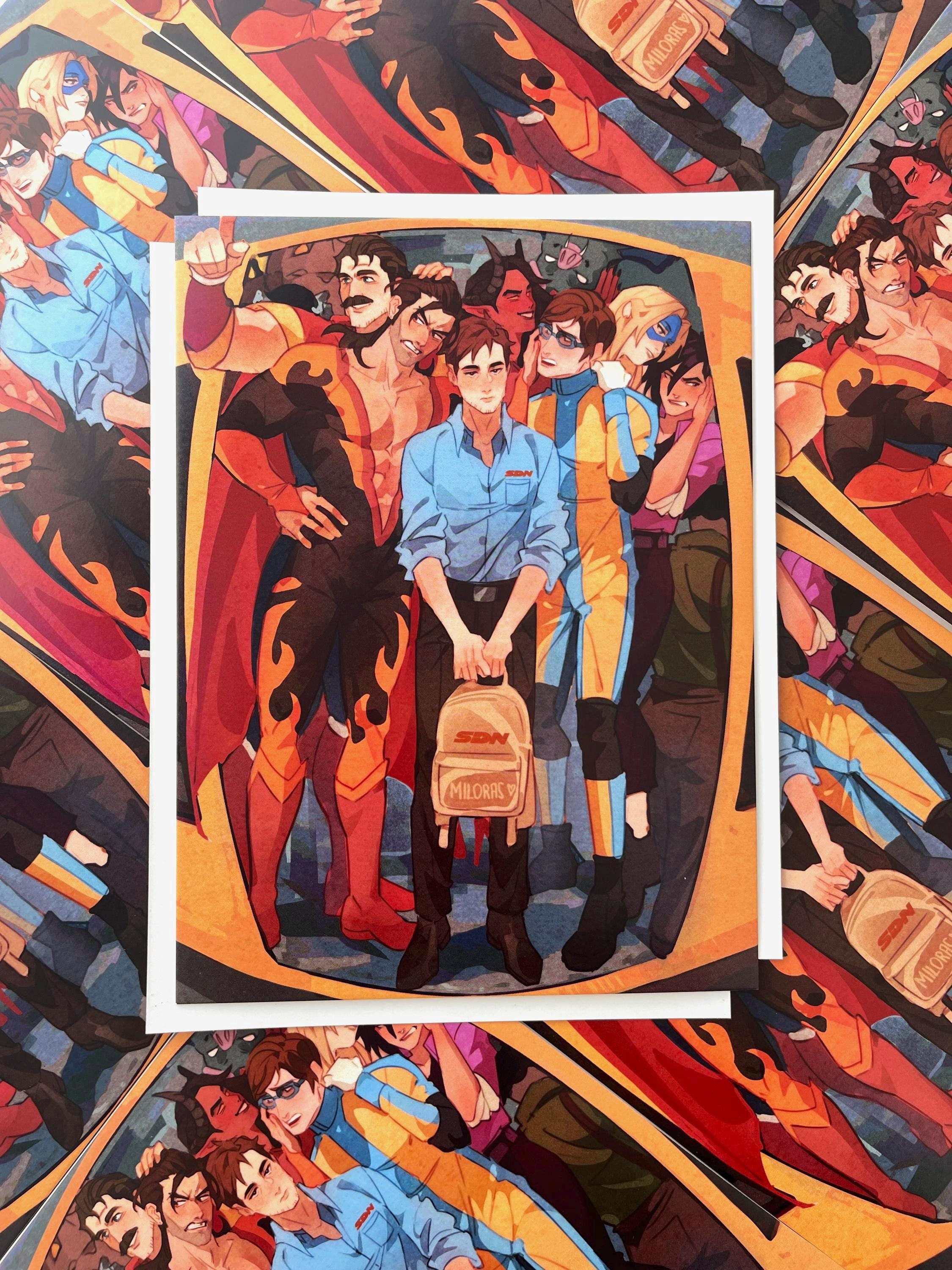 All Characters Art Print | Disp@tch (Unframed) - Walmart.com