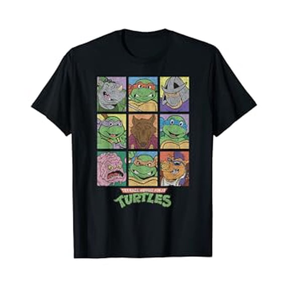All Characters Square Design T-Shirt - Walmart.com