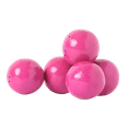 All City Candy 1" Bright Pink Gumballs Bubble Gum Flavor 3 lb. Bulk Bag ...