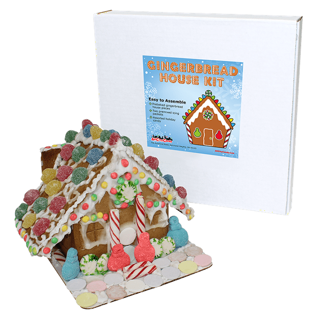 All City Candy Deluxe Gingerbread House Kit (Includes Gingerbread House ...