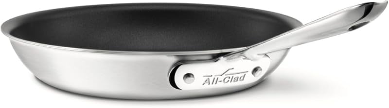 All-Clad D5 5-Ply Brushed Stainless Steel Fry Pan 12 Inch Induct Oven ...