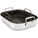 All-Clad Gourmet Accessories, Large Stainless Steel Nonstick Roaster ...