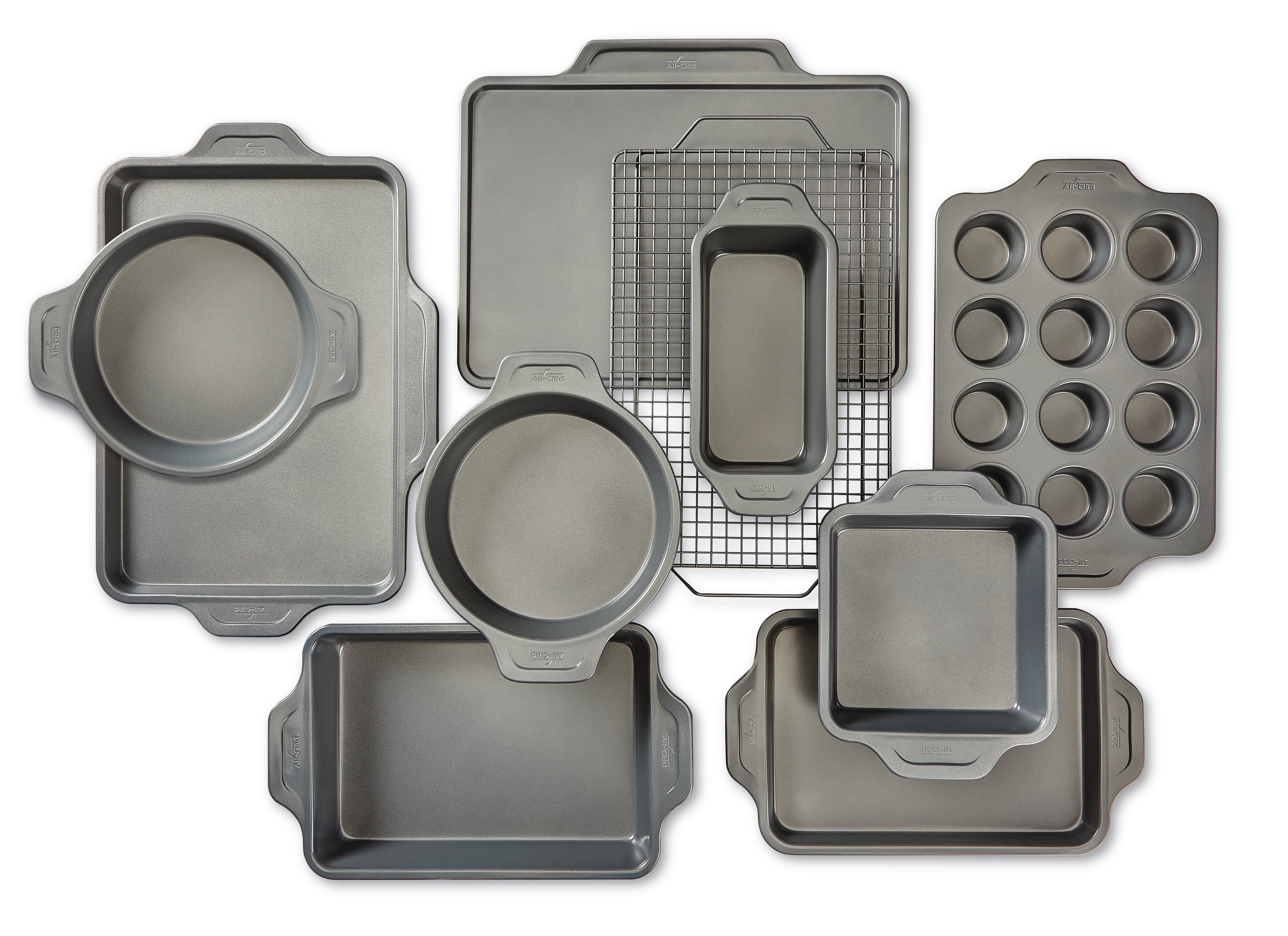 All-Clad Pro-Release Nonstick Bakeware Set, 10 piece Set - Walmart.com
