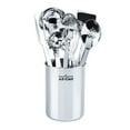 All-Clad 8-Piece Stainless Steel Cooking Spoon Kitchenware Utensil Set ...