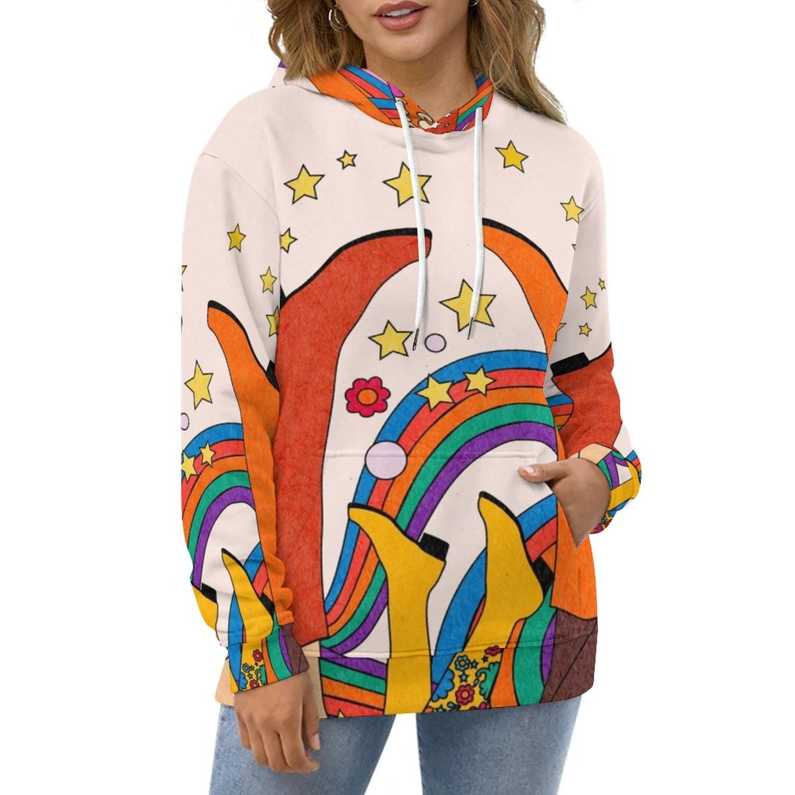 All Colors Are Beautiful Pullovers Hoodies Long Sleeve Hoodie ...