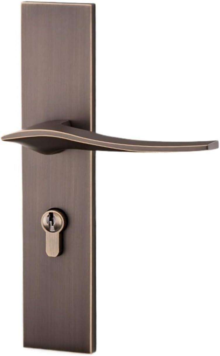 All-Copper Home Silent Indoor Door Lock B-Level Lock core Door Handle ...