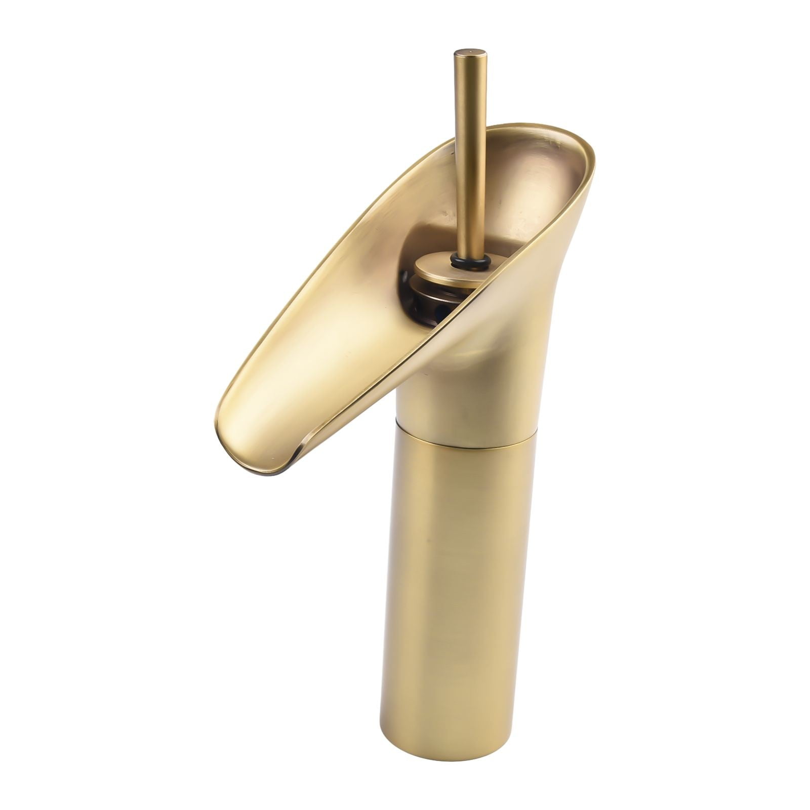 All copper retro hot and cold basin over counter basin waterfall faucet ...