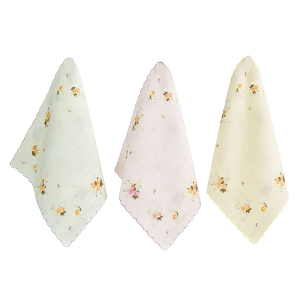 All Cotton Handkerchief For Delicate Skin Gentle Quick Drying Feature ...