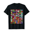 All Countries Flags Of The World 287 Flag International T-Shirt ...