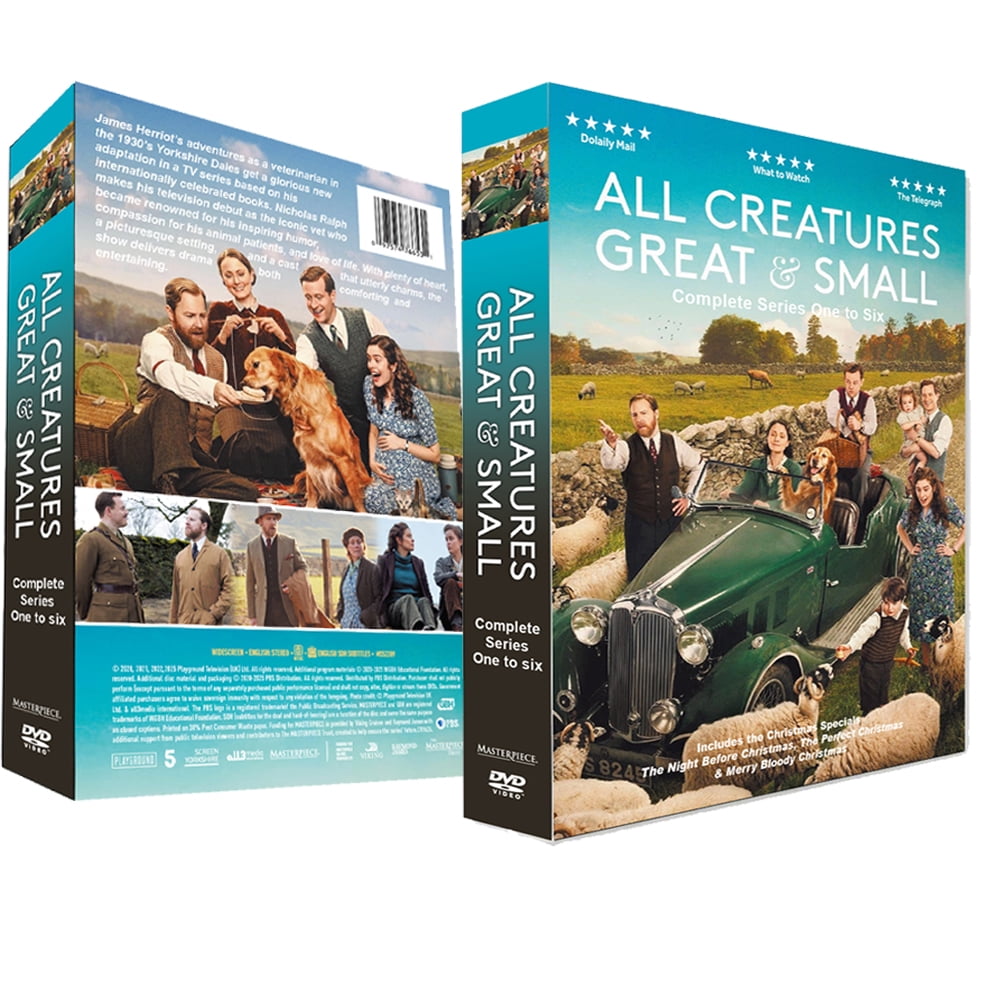 All Creatures Great and Small: The Complete Series DVD Collection ...