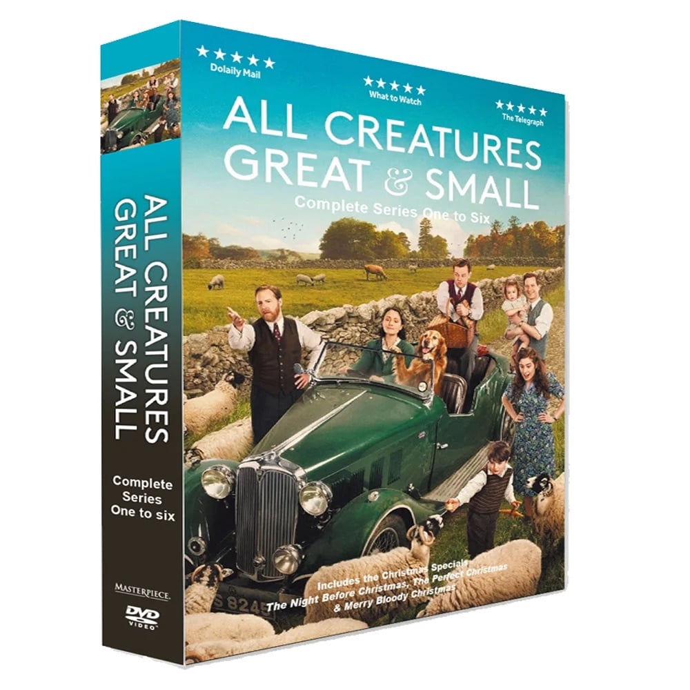 PBS, All Creatures Great and Small Complete Series 1-5 DVD, 10-Disc TV ...