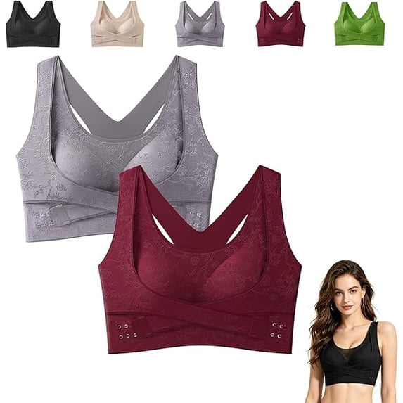 All-Day Comfort Meets Perfect Shape! Criss-Cross Lift & Sculpt Bra ...