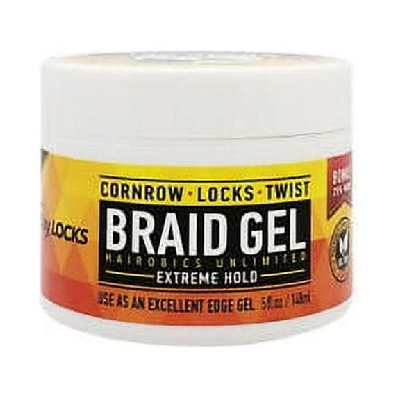 All Day Locks Braid Gel Extreme Hold 5oz [Plus Bonus 25%] - Walmart.com