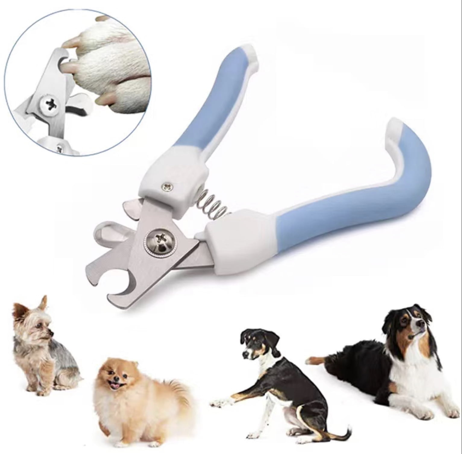 Walmart Dog Nail Clippers & Trimmer - Safety Guard, Sharp Blades ...