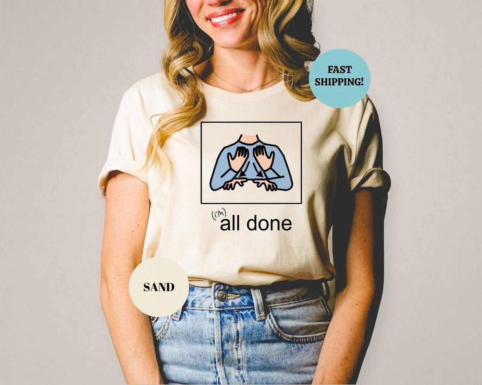 All Done Sped Teacher Autism Acceptance Clothing Special Education ...