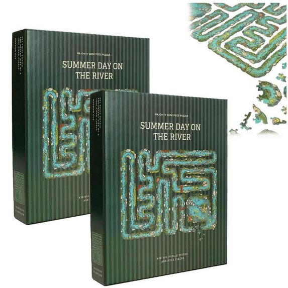 All-Edge Jigsaw Challenge - Every Piece is a Challenge, Summer Day on ...