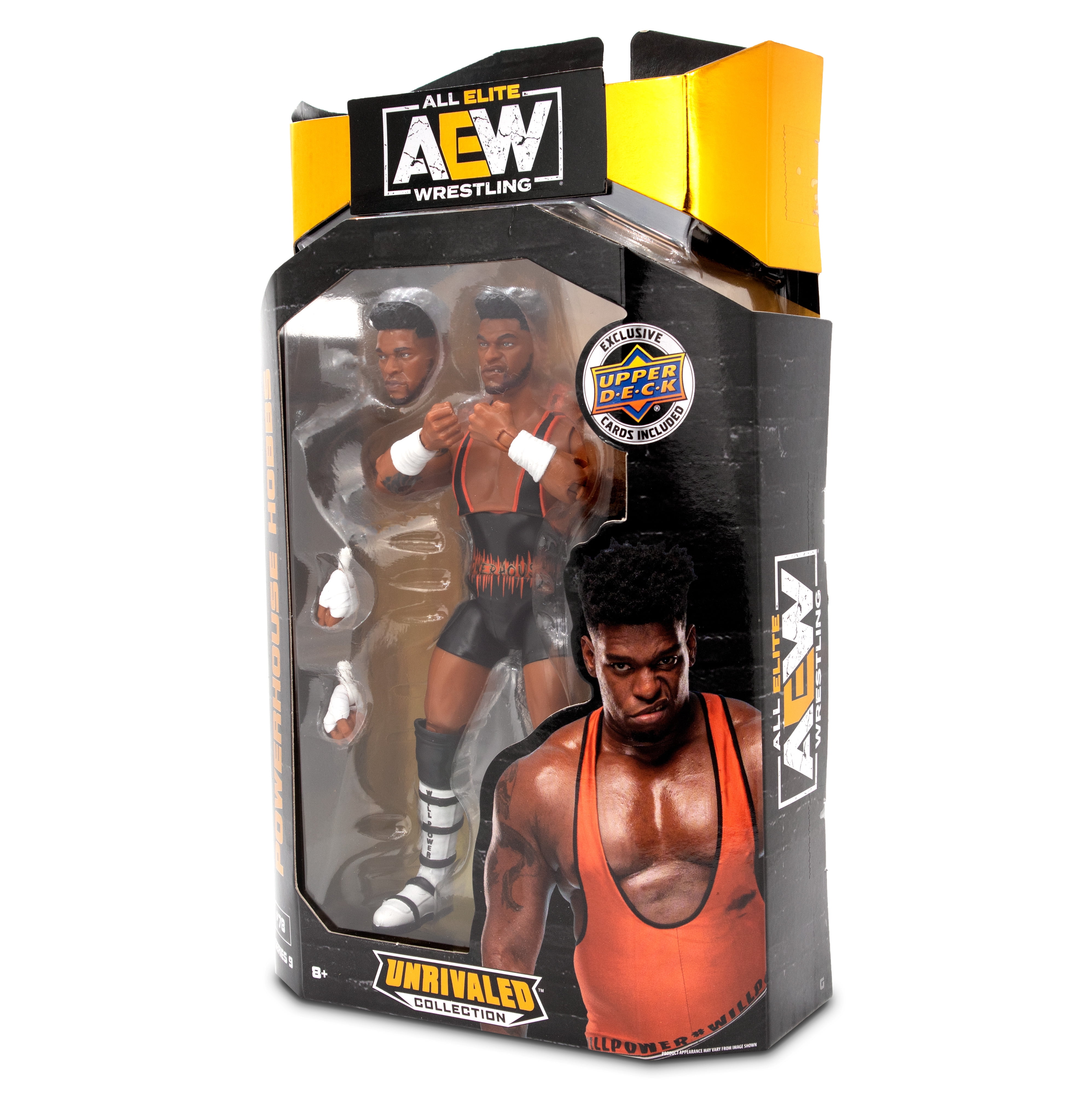 All Elite Wrestling - 6 inch Powerhouse Hobbs Figure - Unrivaled ...